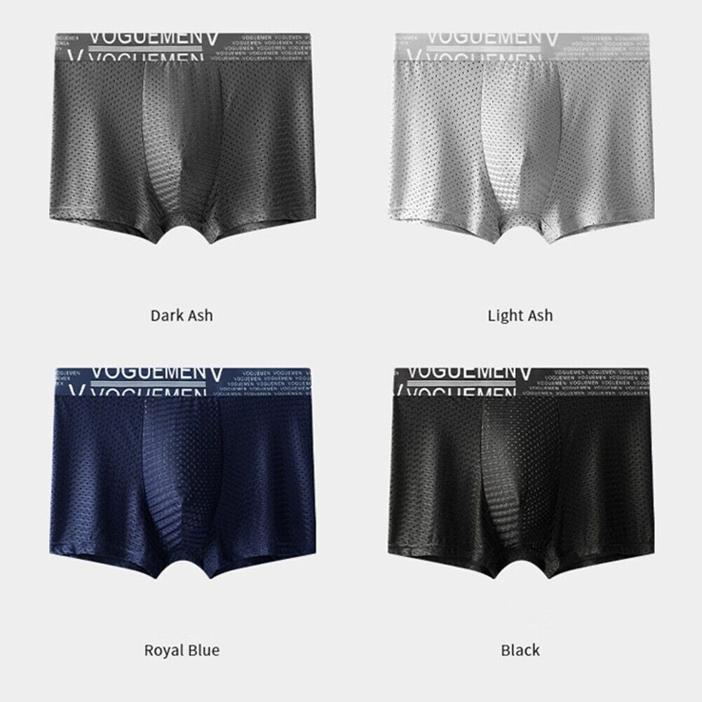 Underpants Boxer Men's Underwear Man Boxers 3A Antibacterial Underpants ...