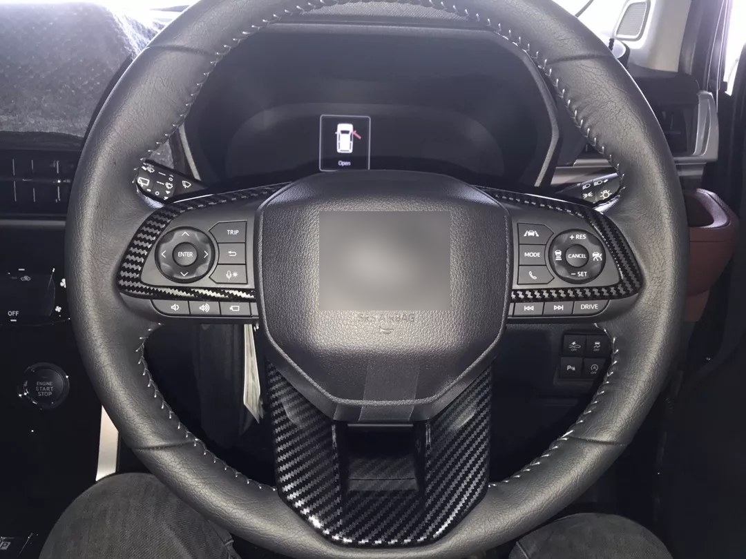 Toyota Veloz 2022 2023 Carbon Fiber steering wheel window switch cover ...