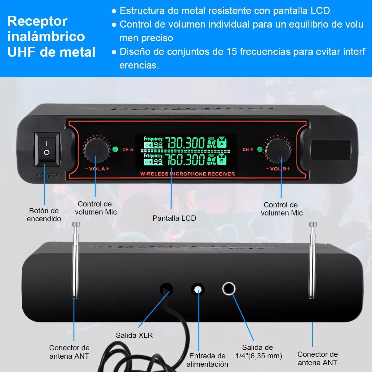 BOMGE VHF Frequencies 2 Portable Dynamic Capsule 2 Channel WIRELESS MICROPHONE | Shopee Malaysia