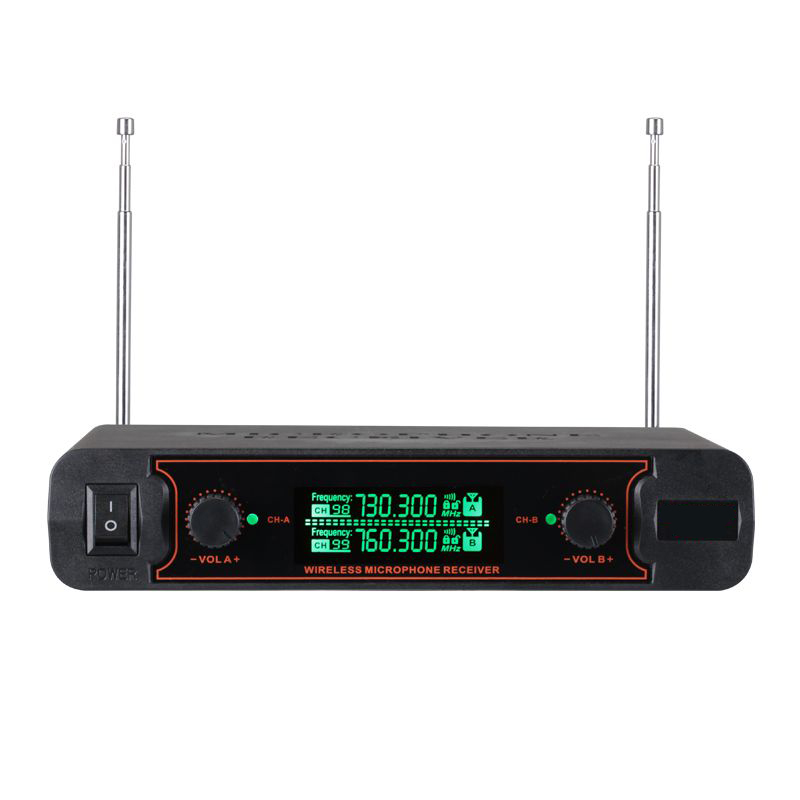 BOMGE VHF Frequencies 2 Portable Dynamic Capsule 2 Channel WIRELESS MICROPHONE | Shopee Malaysia