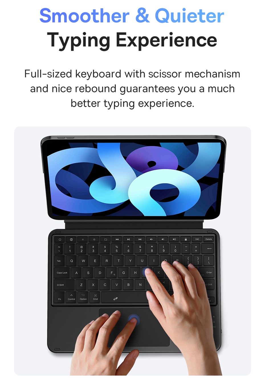 Baseus Brilliance Series Detachable Magnetic Keyboard Case for Pad Air4 ...