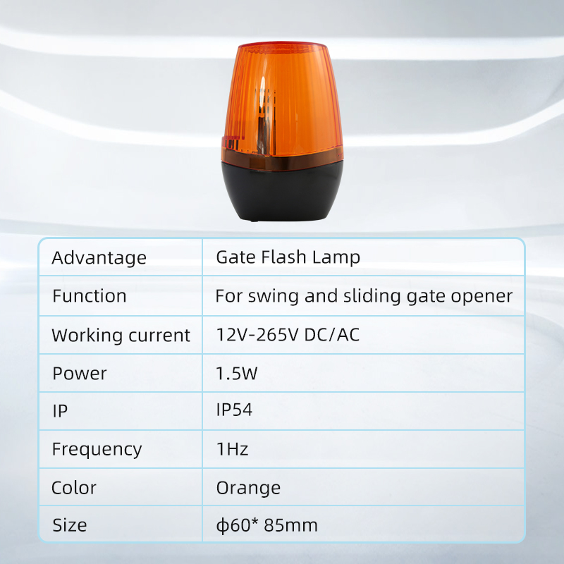 12-265V AC/DC warning light automatic door remote control warning light ...