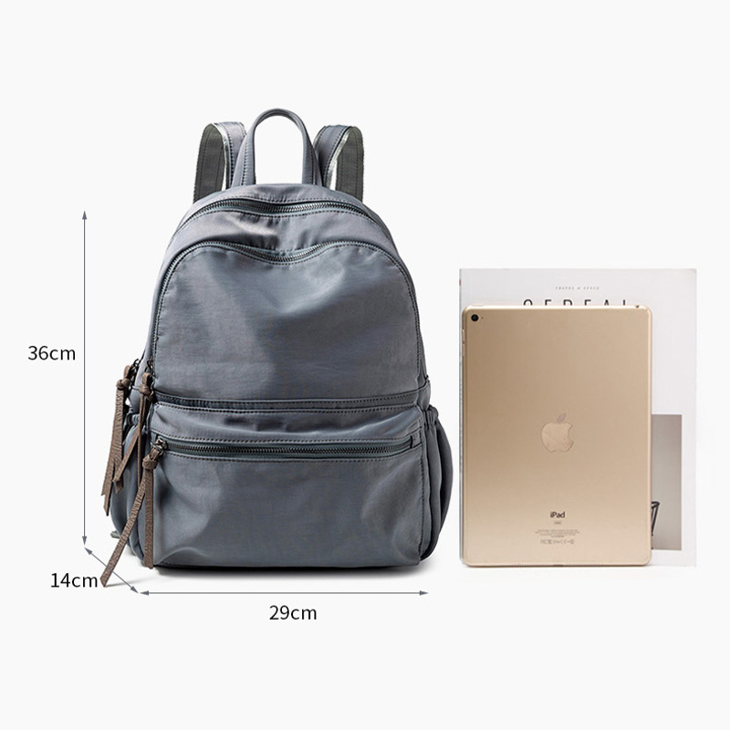 Leacat Fashion Korean Women Backpack Fabric Backpack Casual Large Capacity bag | Shopee Malaysia