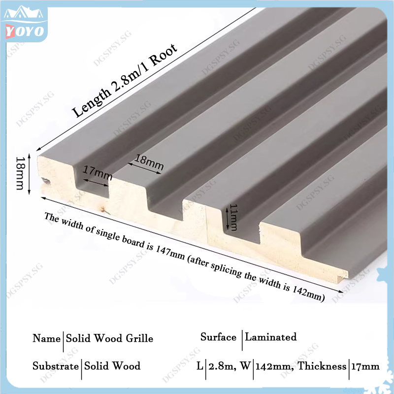 Partition wall Board solid wood grille wood grille back wall grille ...
