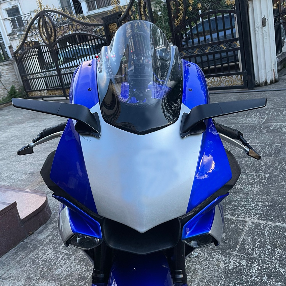 NEW CNC Aluminum Alloy rearview mirro For Yamaha YZF R1 R6 R1M ...