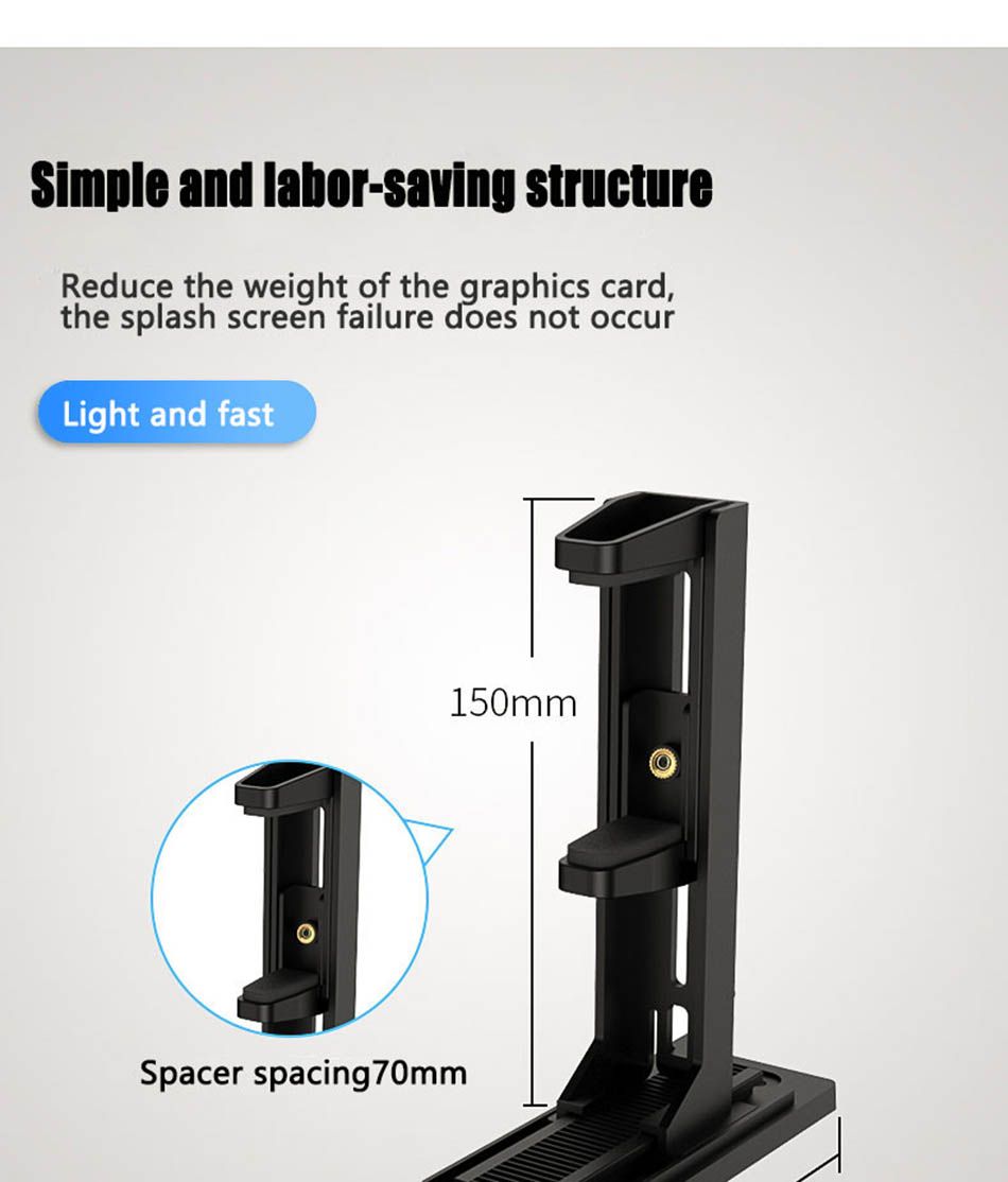 Power Train Computer Graphics Card Bracket Scalable GPU Support Lifting ...