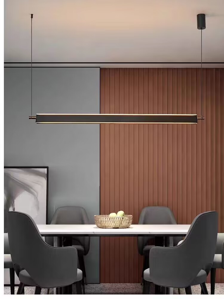 Simple Restaurant Dining Table Pendant Light LED Office Lamp Modern ...