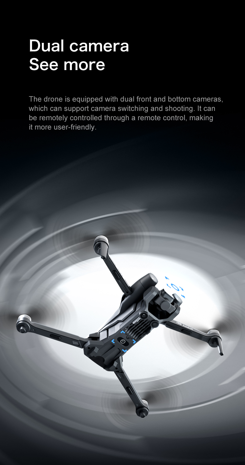 Original I8 Max Drone 4k Hd Aerial Camera Gps Positioning And Obstacle ...