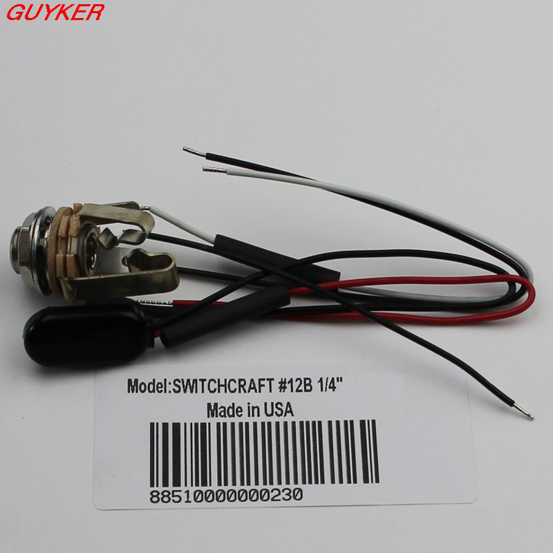 SWITCHCRAFT #12B 1/4" Stereo Output Jack Guitar/Bass -With Line | Shopee Malaysia