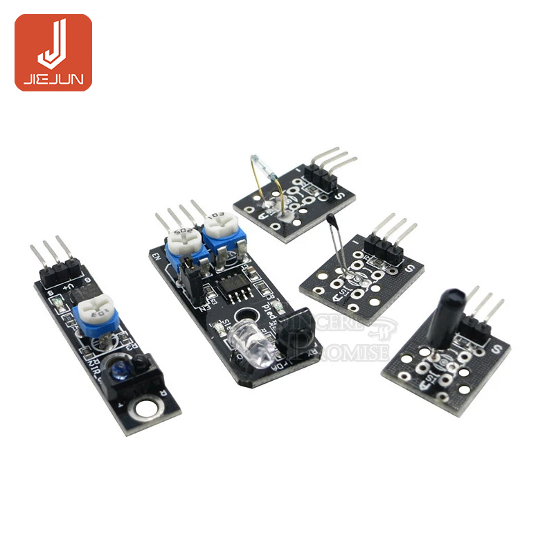 45 in 1 Sensors Modules 16 Kinds Starter Kit For Arduino Raspberry Pi ...