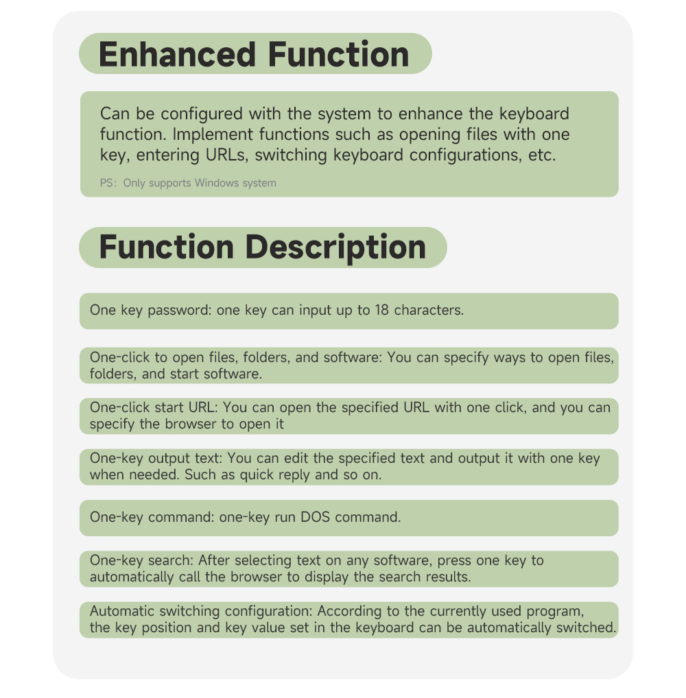 Programming Macro Custom Knob Keyboard Rgb 3 Key Copy Paste Mini Button