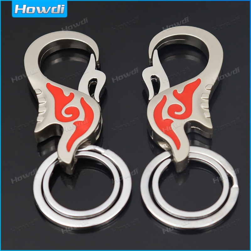 Unique Metal Enamel Keychain Keychain Men's and Women's Car Keychain ...