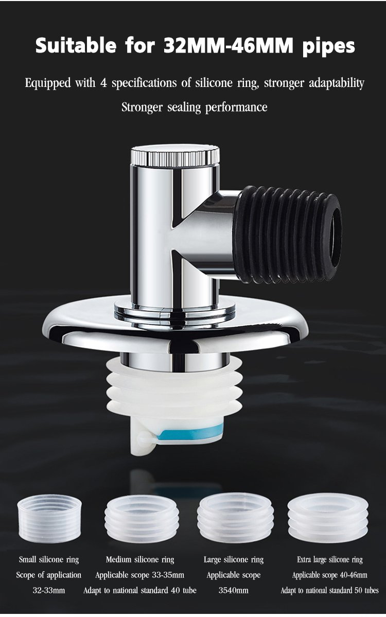 🔥Floor Drain Cover Joint, Universal Fit Washing Machine Pipe Special ...