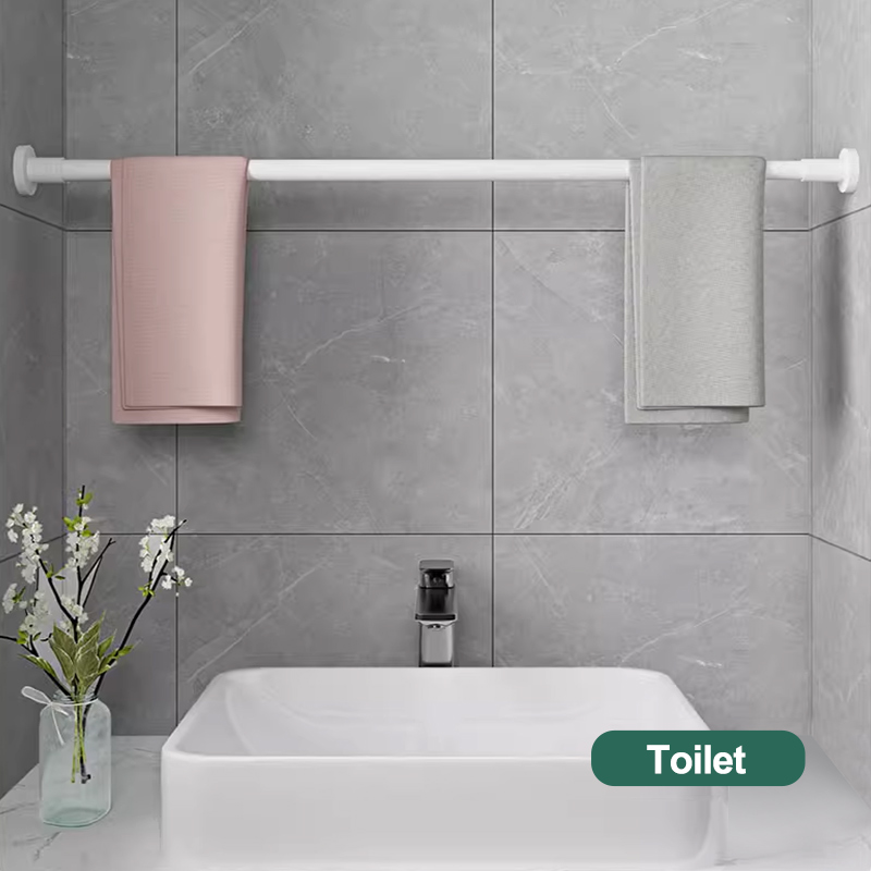 468cm Stainless steel Punch-Free Curtain/Telescopic tension Rod ...