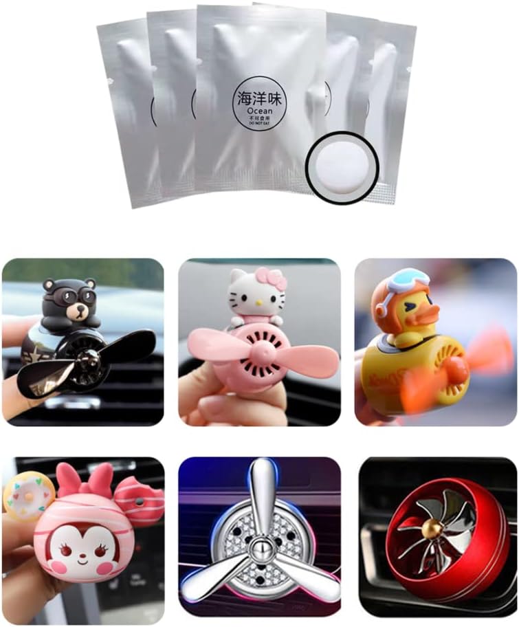 Marvel Series Car Air Freshener Refills Car Perfume Aromatherapy Refill ...