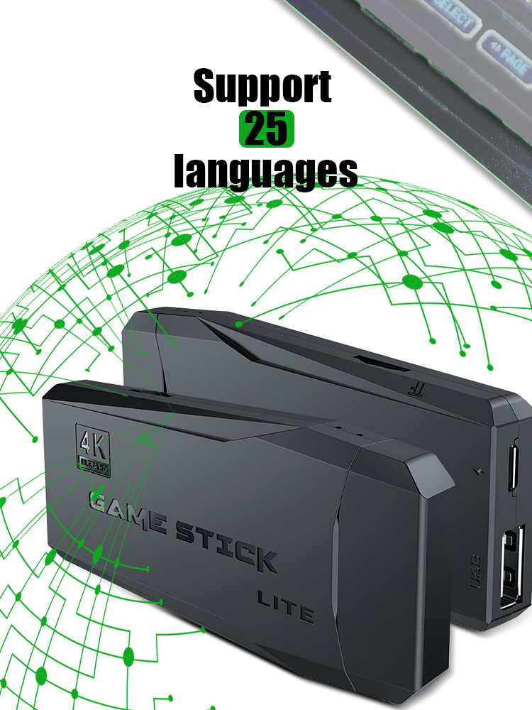 M8 Game console 4K HD Built-in 20000/10000 Games Retro Games With ...