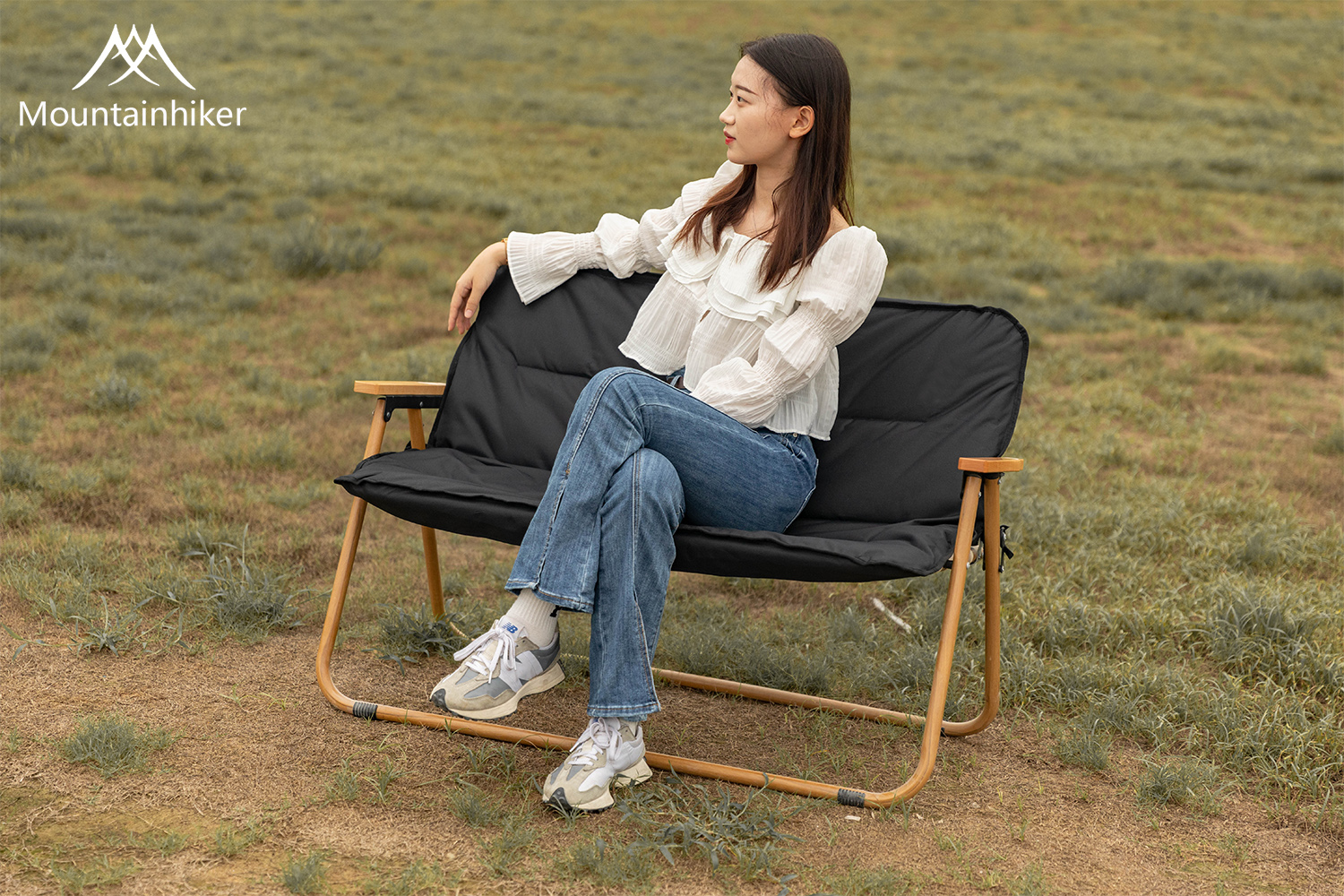 MOUNTAINHIKER / SHINETRIP Double Seats Kermit Wood Grain Aluminium ...