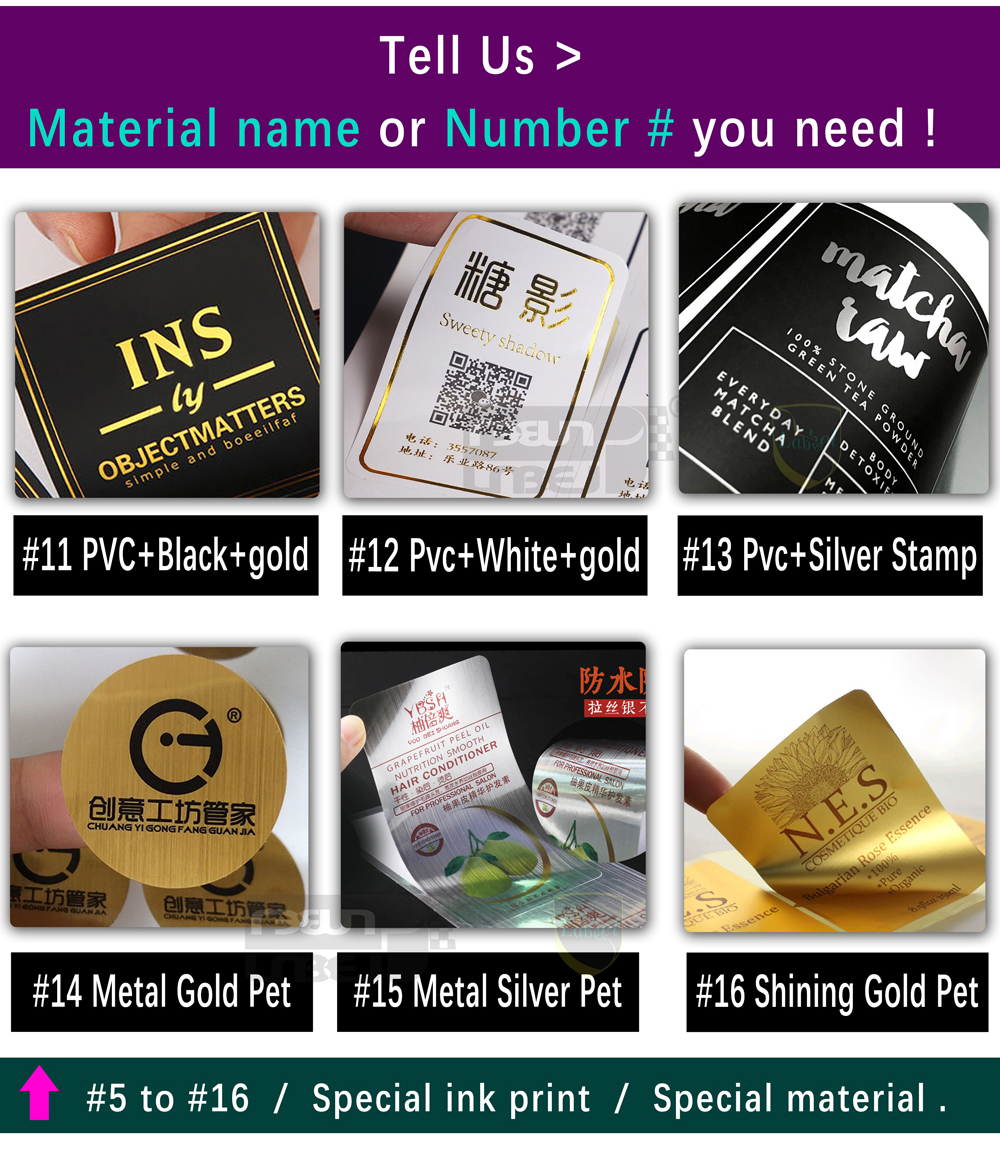print hologram sticker customized waterproof matte sticker vinyl glossy ...