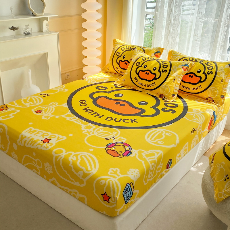 Spot！ cartoon sheets / mattress cover Cadar The dog Fitted Sheet Cute ...