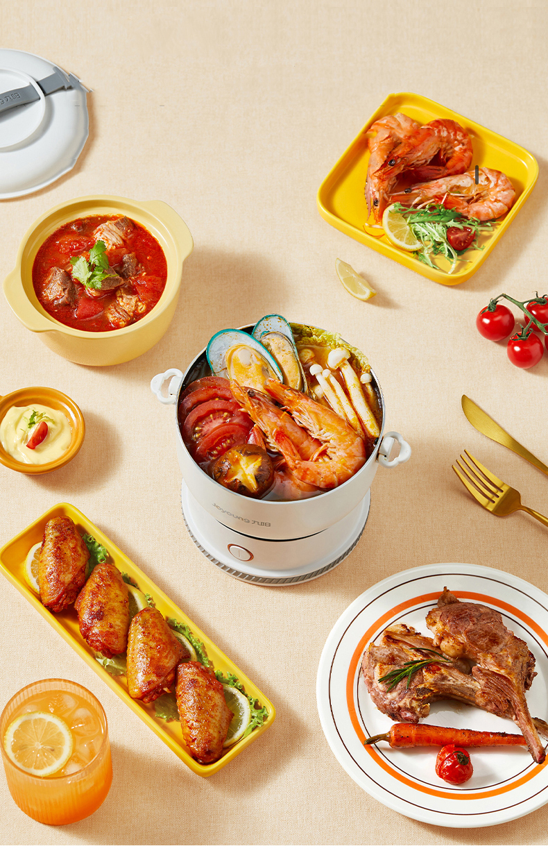 Xiaomi Youpin Joyoung Split Electric Cooker Foldable Cooker Portable ...