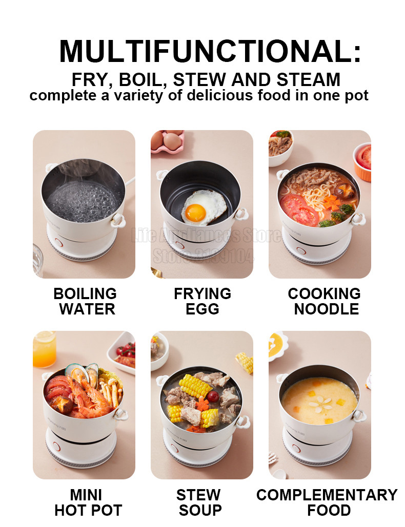 Xiaomi Youpin Joyoung Split Electric Cooker Foldable Cooker Portable ...