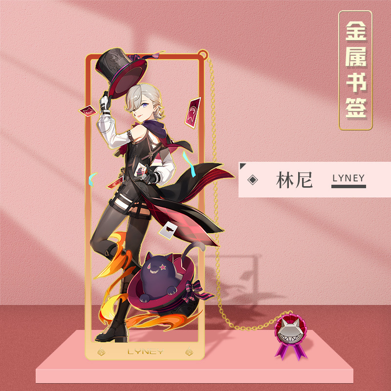 Genshin impact Metal bookmark Hutao Scaramouche Nahida Zhongli Anime ...