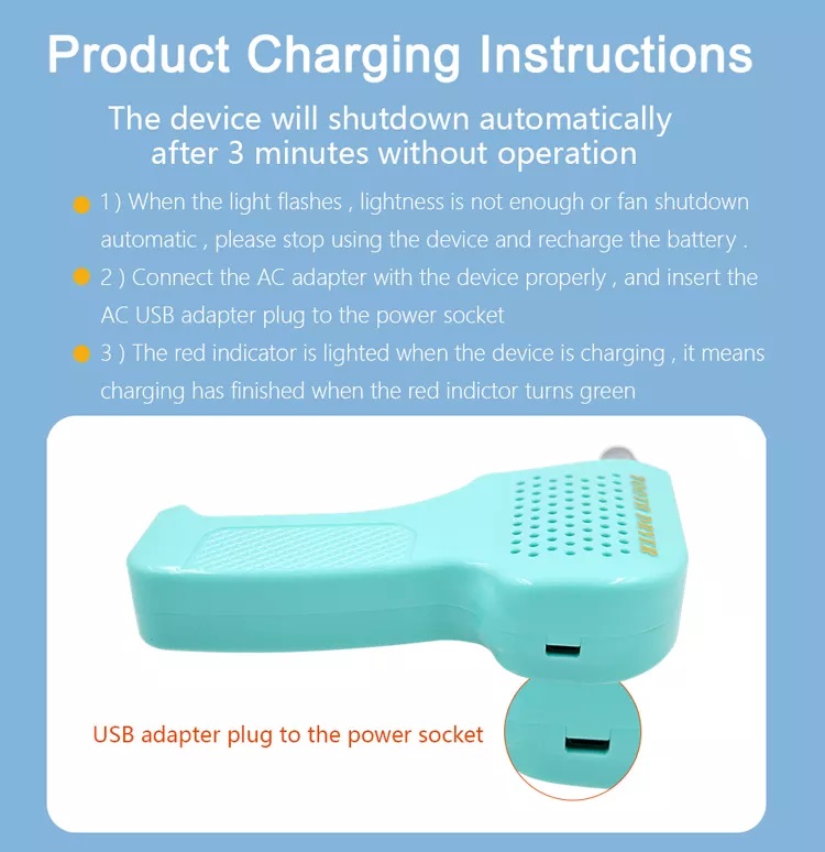 Dental Equipment Portable Oral Tooth Dryer Hot Air Blower Orthodontic ...