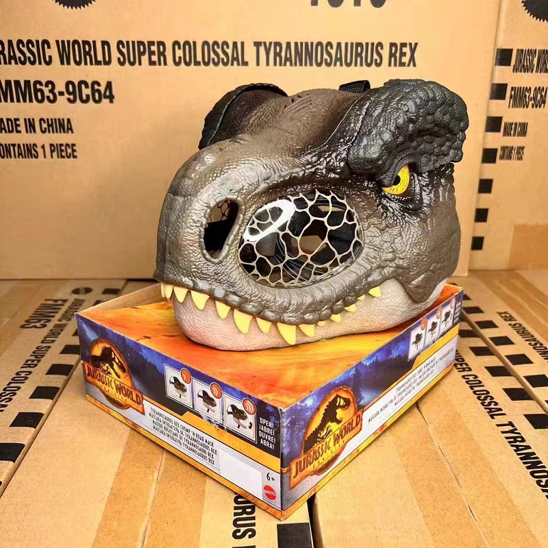 Jurassic World Dominion Chomp N Roar Tyrannosaurus T Rex Dinosaur Mask ...