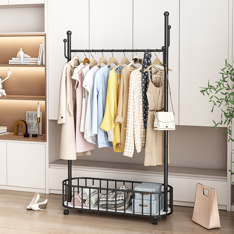 Hat Rack Clothes Hanger Rack Hat Rack with Shoe Storage Shelf Coat ...