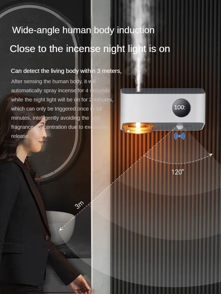 Automatic timing fragrance spraying Induction Aromatherapy Diffuser ...