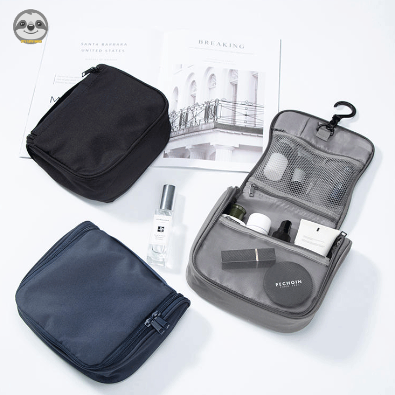 [Ready Stock] Japanese Muji Style/Simple Clamshell Toiletry Bag/24H ...
