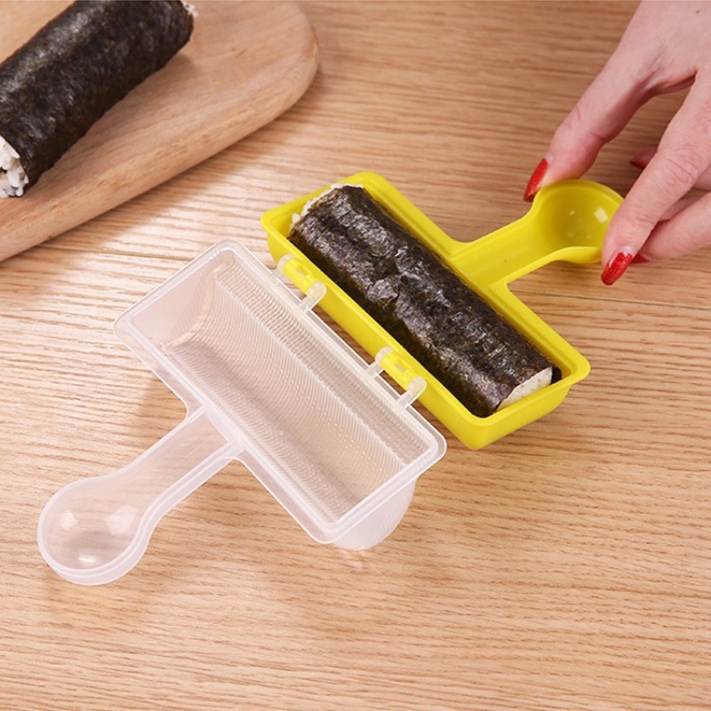Hand-made sushi Rice Ball Maker Roll Shaker Lunch Mould Onigiri Mold ...