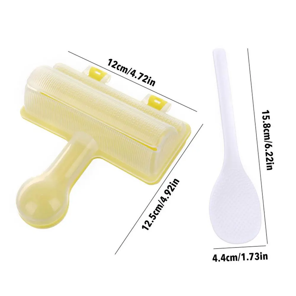 Hand-made sushi Rice Ball Maker Roll Shaker Lunch Mould Onigiri Mold ...