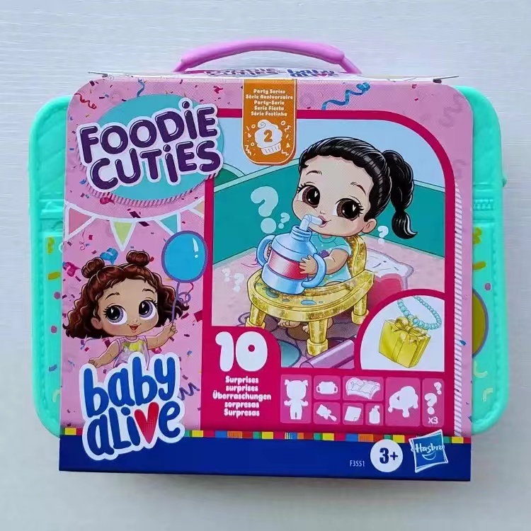 Baby Alive Foodie Cuties, Sun Series 3, Baby Doll Set with 10 Surprises | Shopee Malaysia