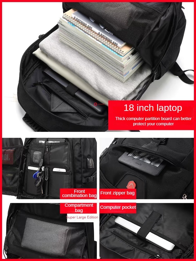 MY available 50-80L travel bagpack expandable waterproof hiking ...