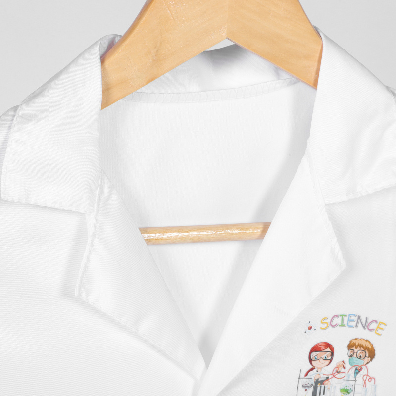 Ready Stock Unisex Kid Lab Coat Roleplay Costume Scientist Clothes ...