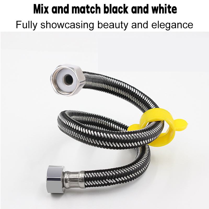 Stainless steel High-pressure Flexible Braided Hose （20CM~300CM）Toilet ...