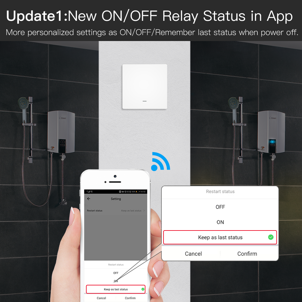 BOIO ZigBee Smart Boiler Switch Water Heater 30A Smart Tuya APP Remote ...