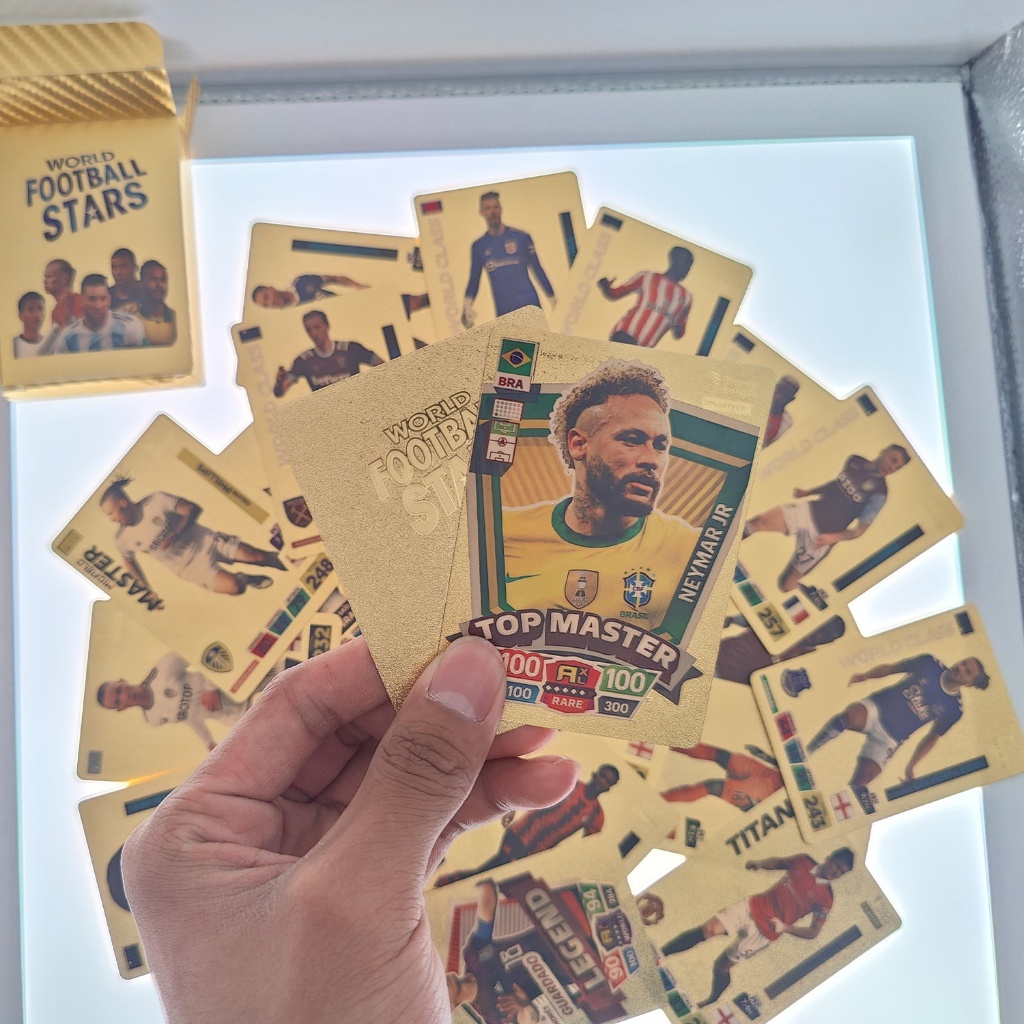 55pcs Bola Sepak Football Card Soccer Player Fan Game Collection kad ...