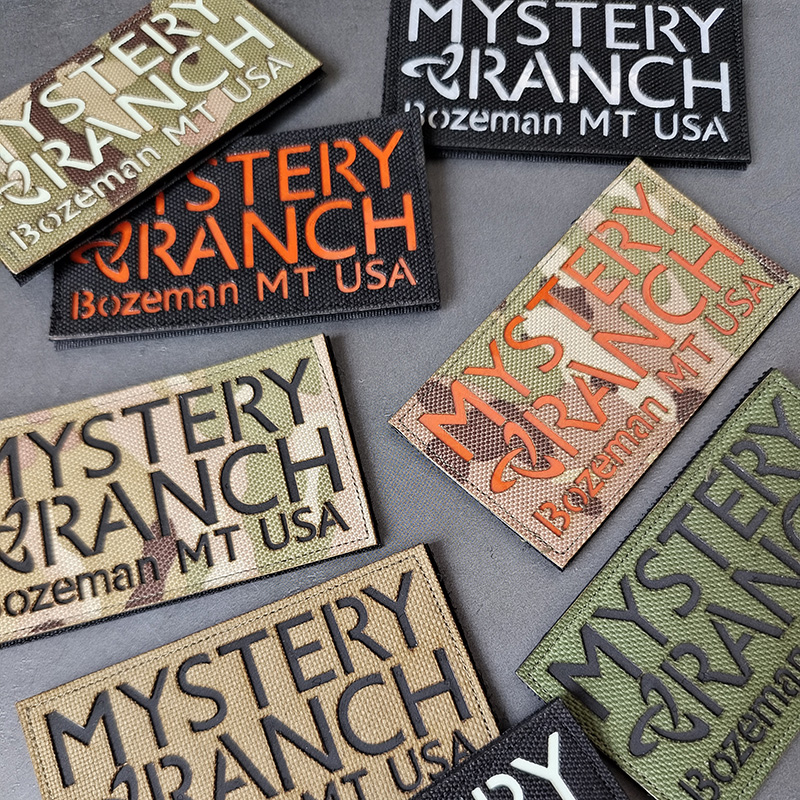 Mystery Ranch IR Infrared Reflection Luminous Laser Engraving Velcro ...