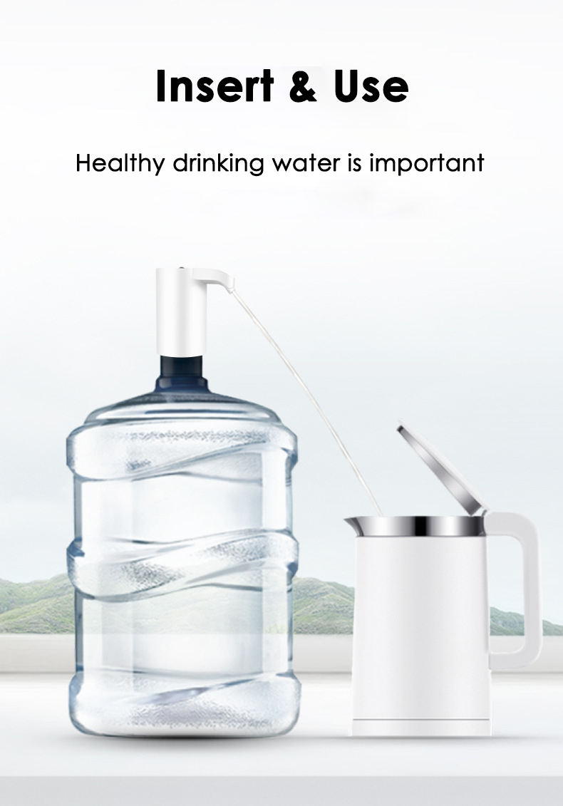 HODEKT Spritzer Water Dispenser Water Bottle Pump Electric Water ...