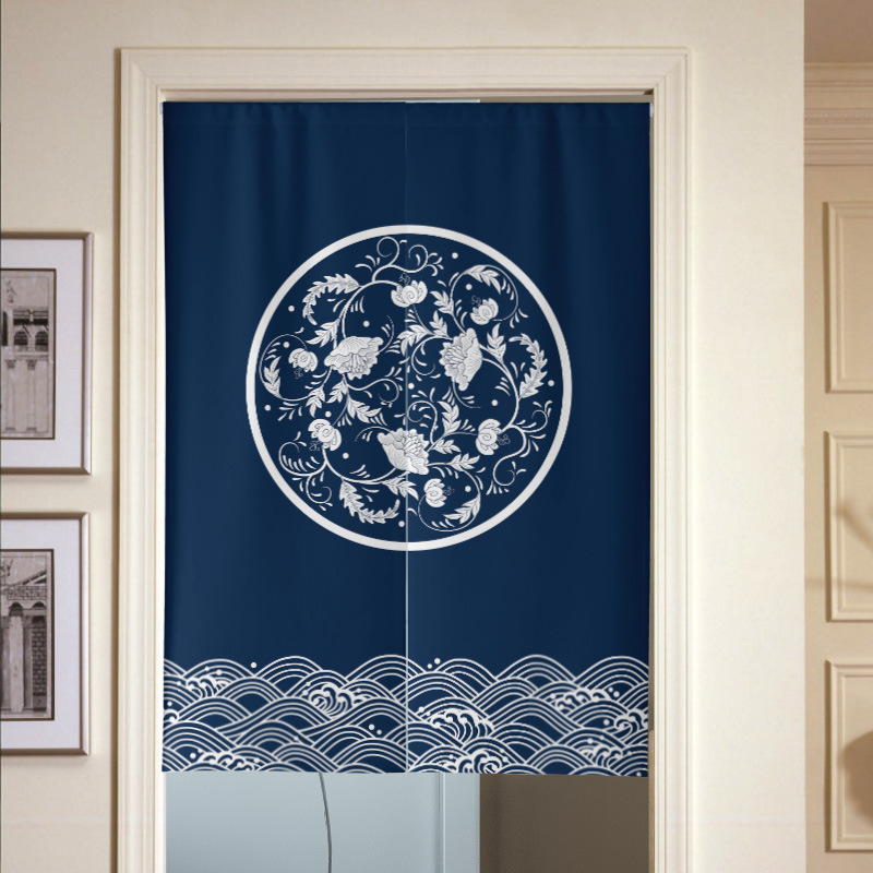 Chinese Style Room Door Curtain for Entrance Partition Long Doorway ...