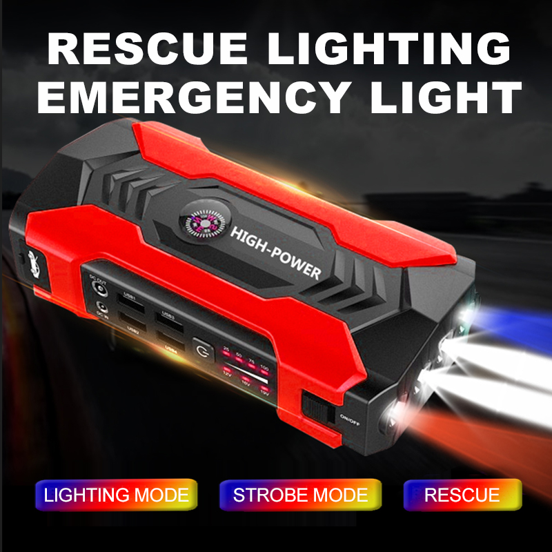 Car Power Bank 99800Mah High Power Multi-function Car Jump Starter ...