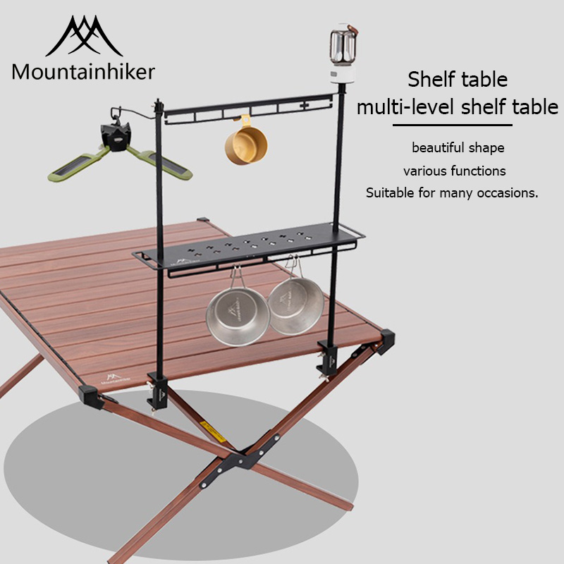 Mountainhiker Camping rack removable storage rack cookware pot lamp ...