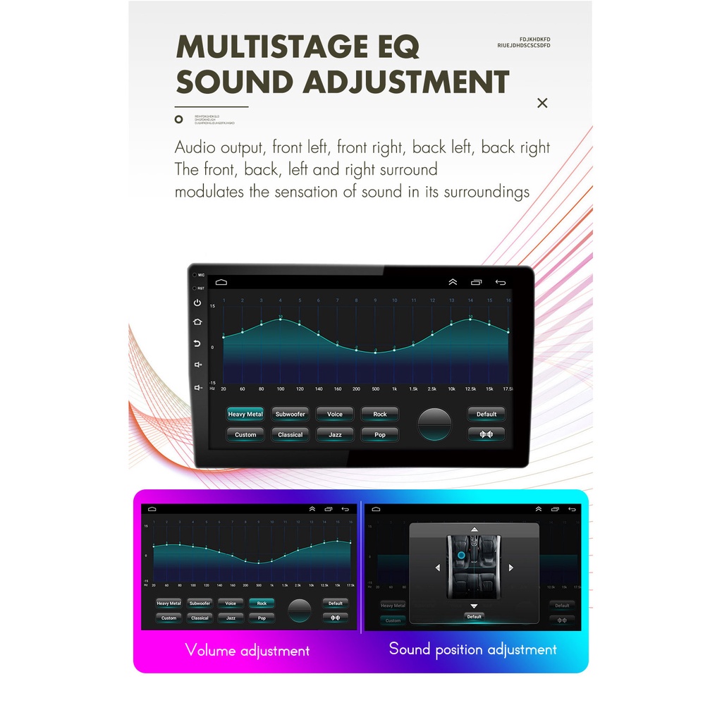 Android Player 7 9 10 inch (4GB RAM+64GB) apple carplay player wireless ...