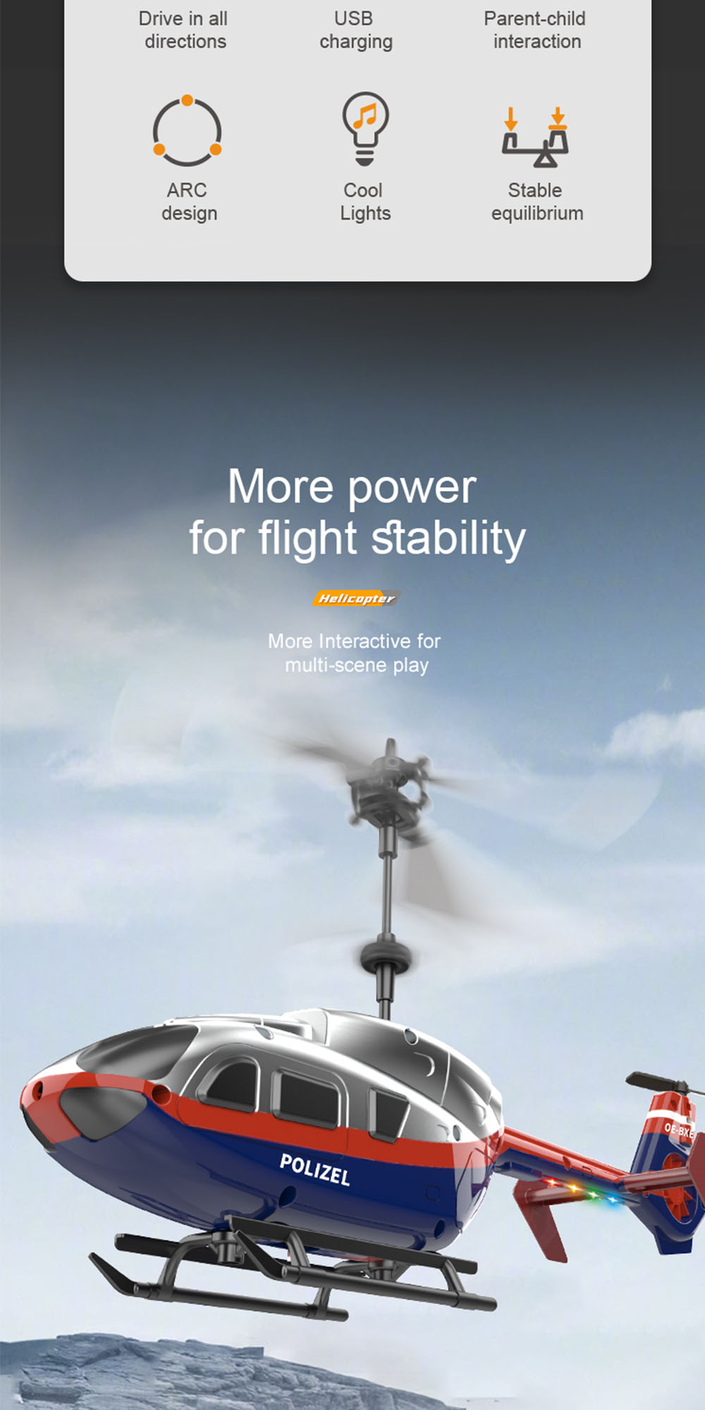 3.5 Channel RC Helicopter Plane Airplane Gift Toys High-quality Crash ...