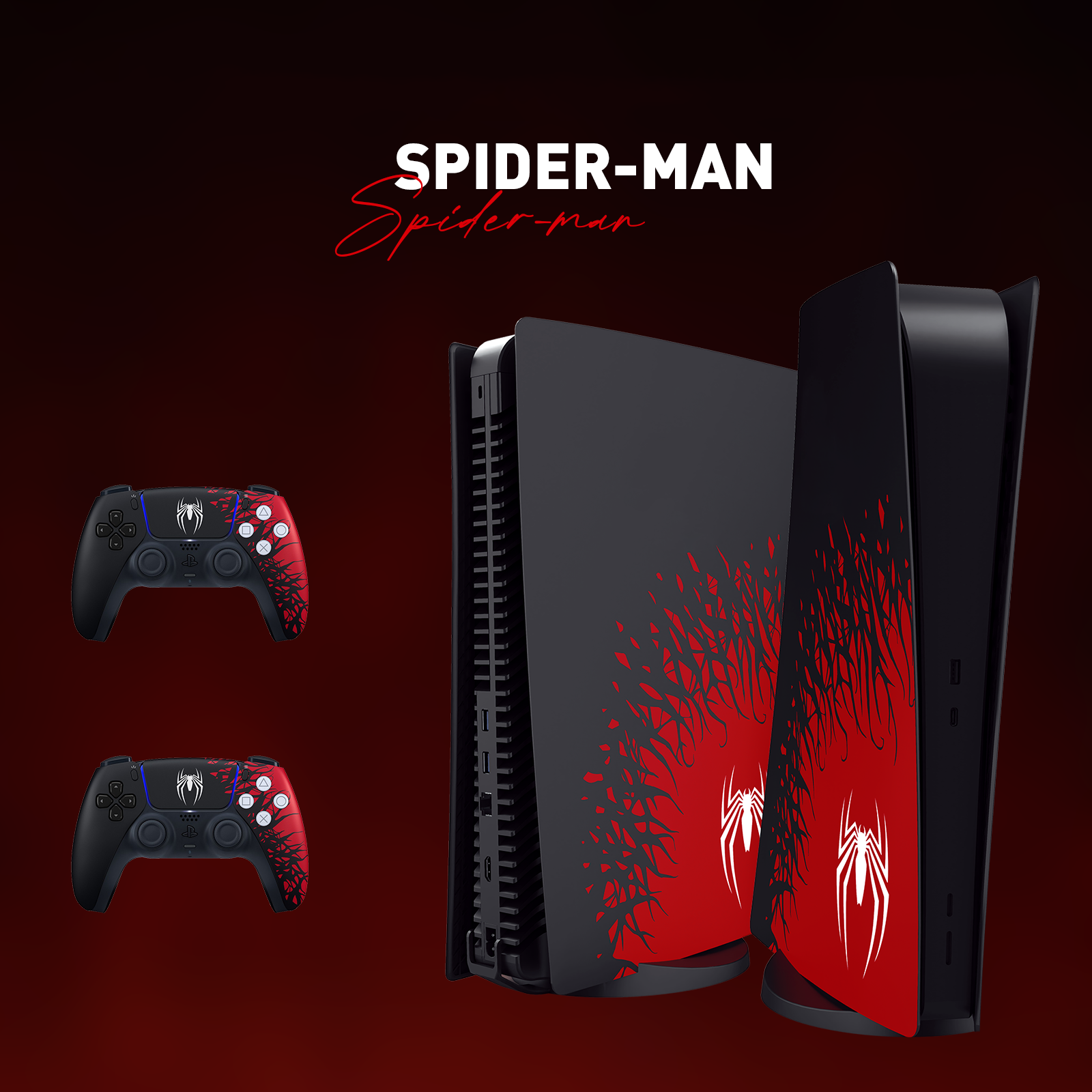 Faceplate with Cooling Vent for PS5 Disc Console, PS5 Plates Skin ...