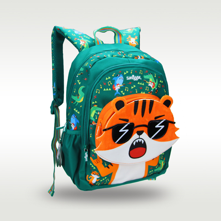 Australia smiggle original children's schoolbag boy backpack green ...