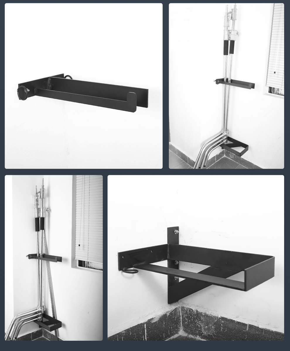 Selens C Stand Wall Storage Bracket Heavy Duty Photography Light Stand ...