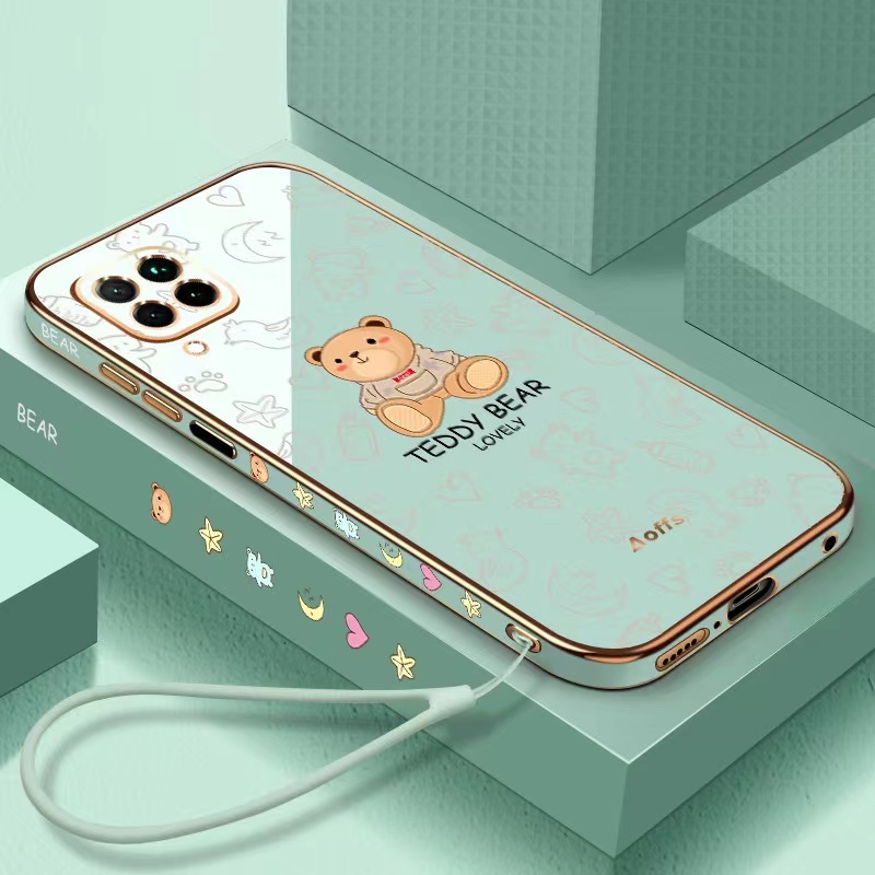 Casing Honor X6A 90 Lite 5G 90 5G 90 Pro 5G Casing Brown Bear Fashion ...